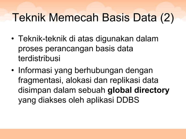 Sister 013 - database terdistribusi | PDF