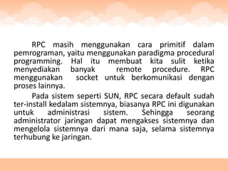 Sister 04 - remote procedure call (rpc) | PPT