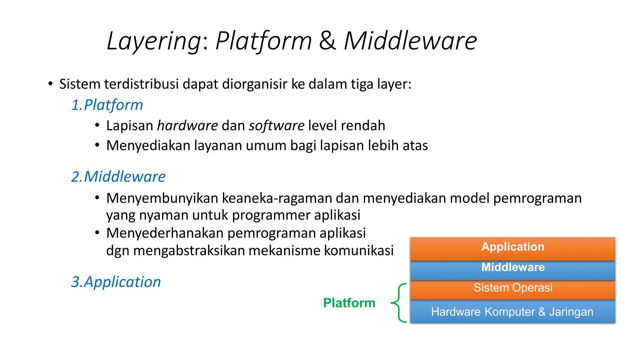 Arsitektur sistem terdistribusi | PPTX