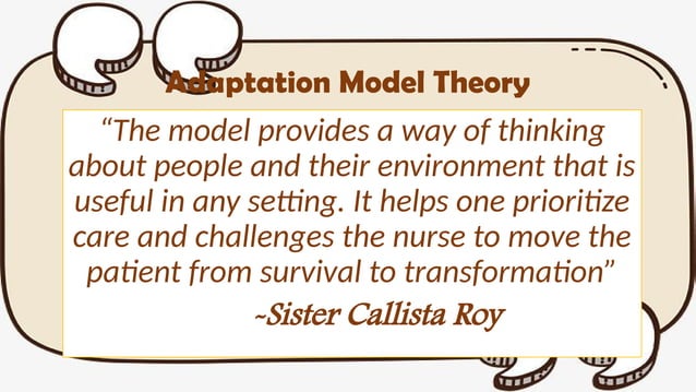 SISTER-CALLISTA-ROY. foundation of nursing | PPTX | Science