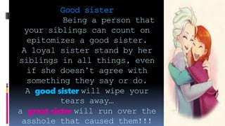Sister importance (1) | PPT