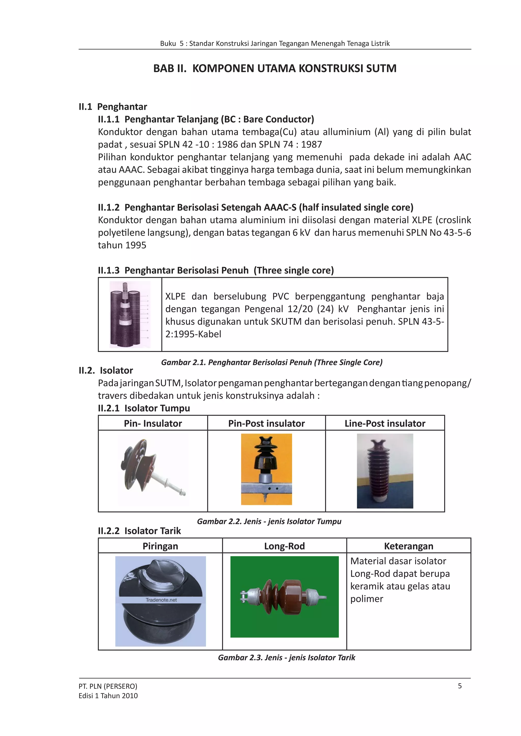 Sistim tarikan kabel pln 20 kv | PDF