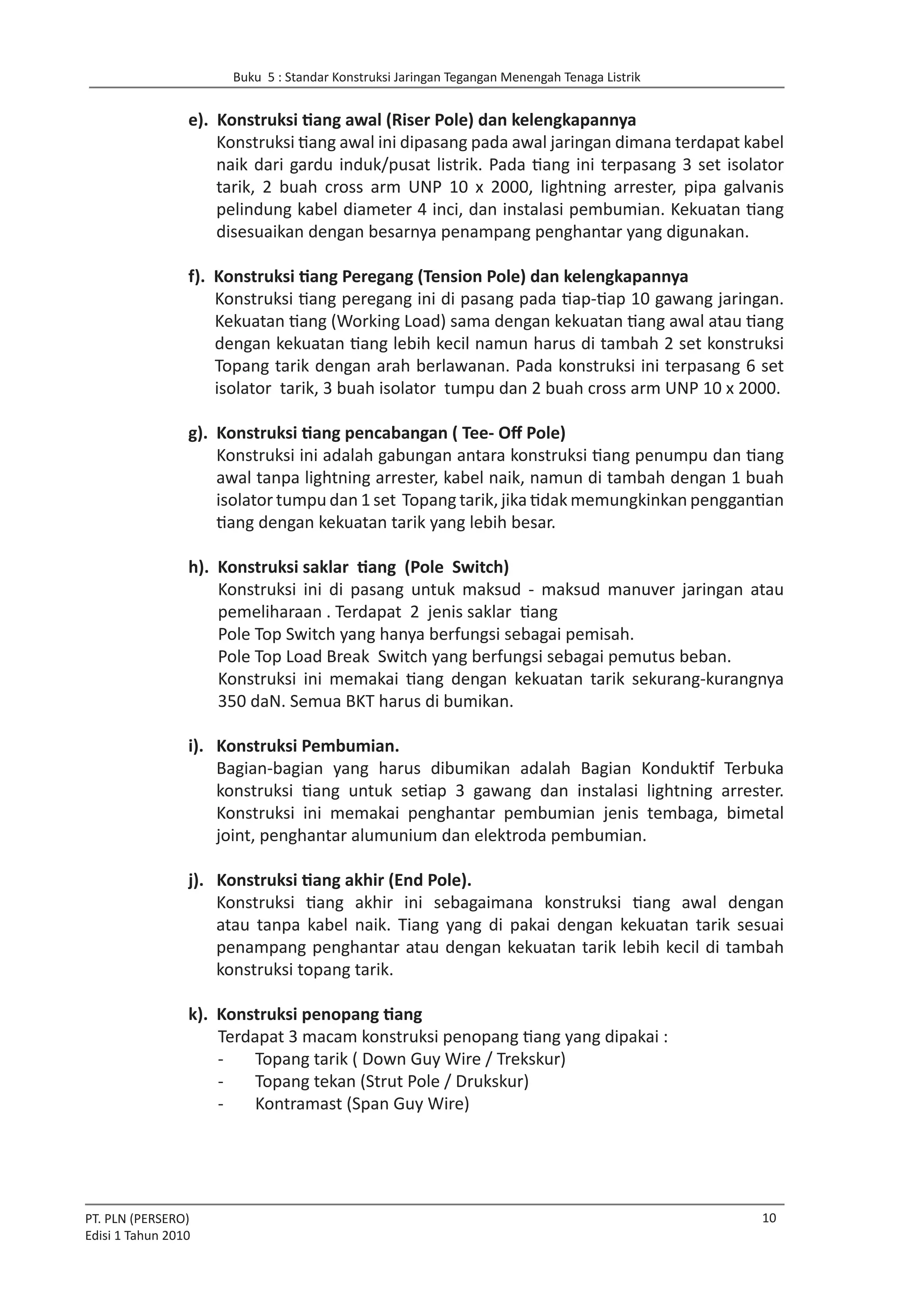 Sistim tarikan kabel pln 20 kv | PDF