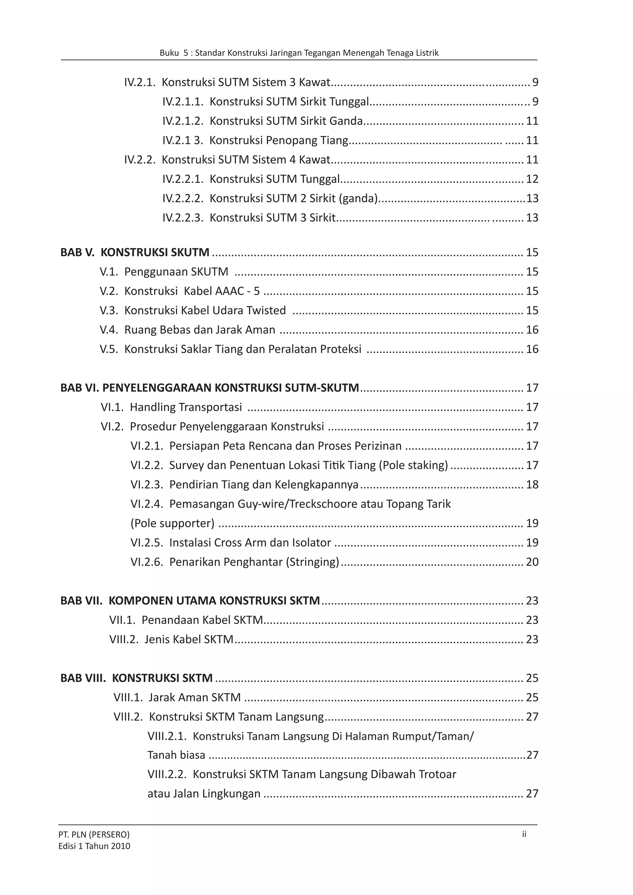 Sistim tarikan kabel pln 20 kv | PDF