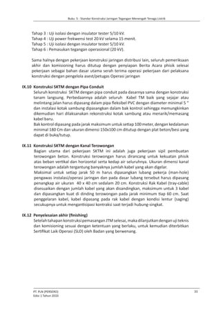 Sistim tarikan kabel pln 20 kv | PDF