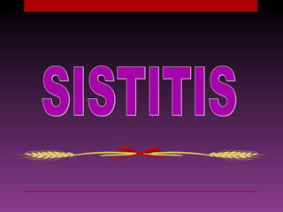 SISTITIS, PROSTATITIS AKUT, ORKITIS & EPIDIDIMITIS | PPT