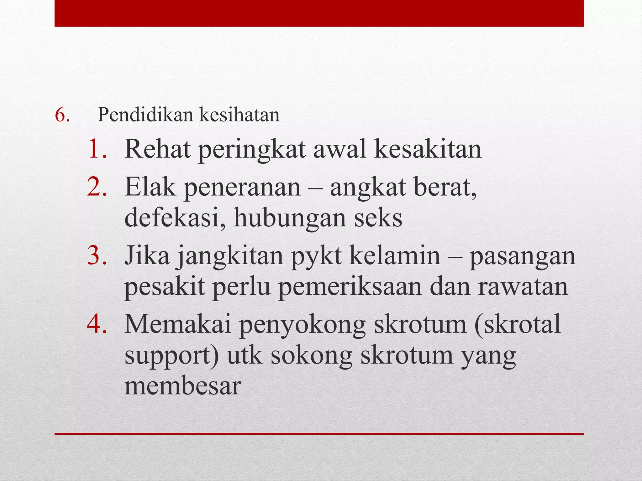 Sistits, Epididimitis dan Orkitis | PPT