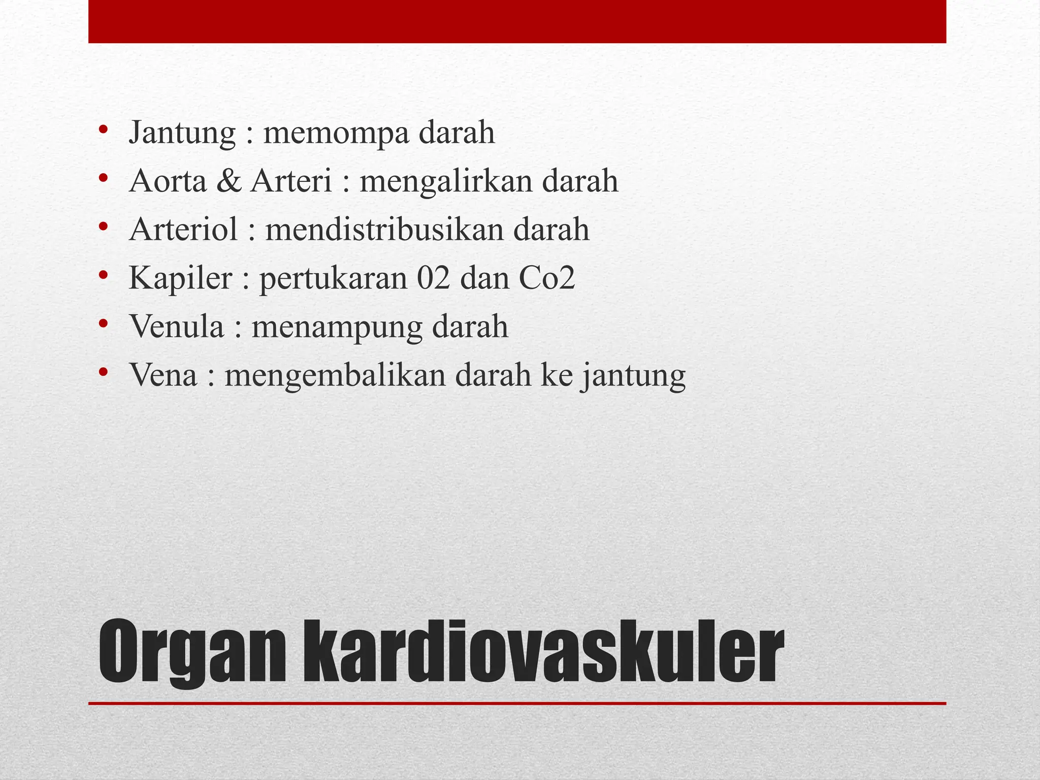 sist kardiovaskuler. jantung pembuluh darah | PPTX