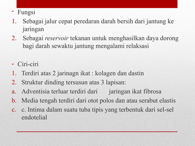 sist kardiovaskuler. jantung pembuluh darah | PPT