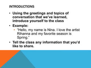Sisu spring class 1 presentation final | PPTX