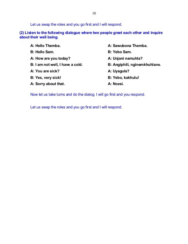 Basic siSwati Language Course