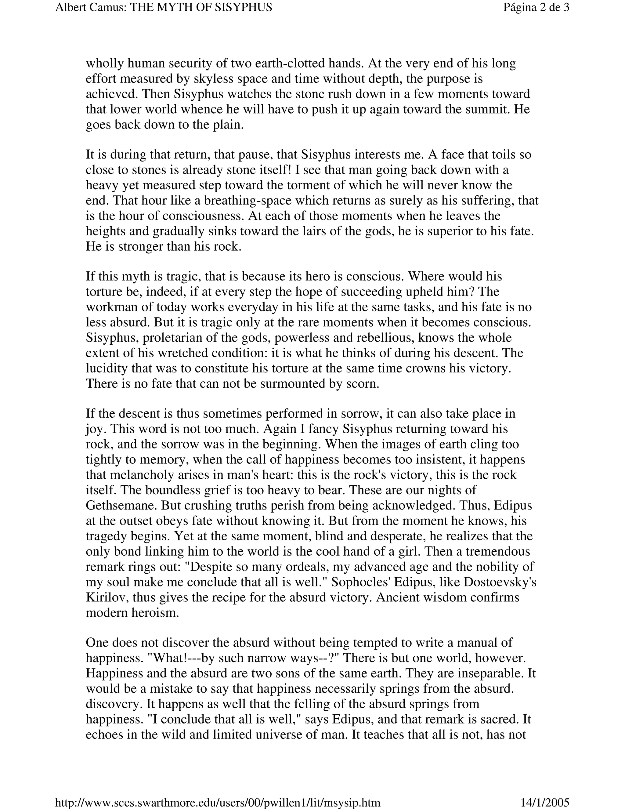 Sisyphus | PDF