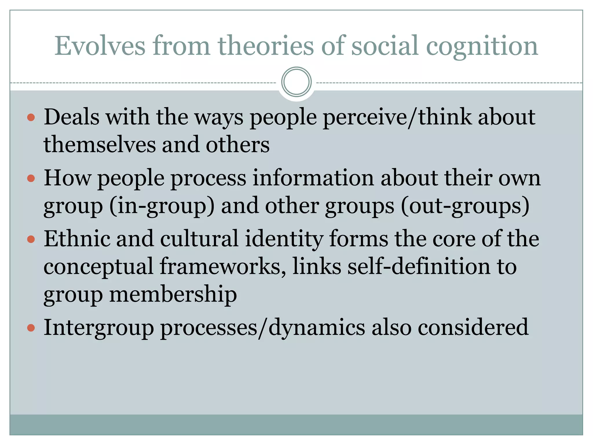 Social Identity Theory | PPTX