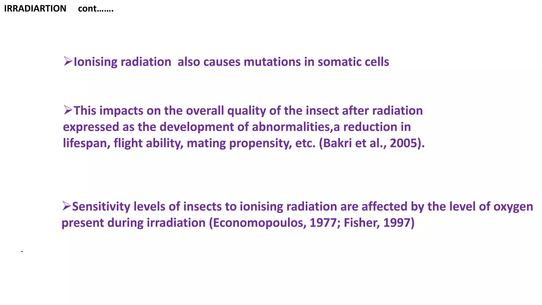 Sterile Insect Technique | PPTX