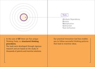 SIT - Innovation Consulting - Methodology | PDF