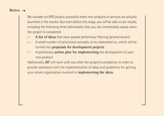 SIT - Innovation Consulting - New Product Development | PDF