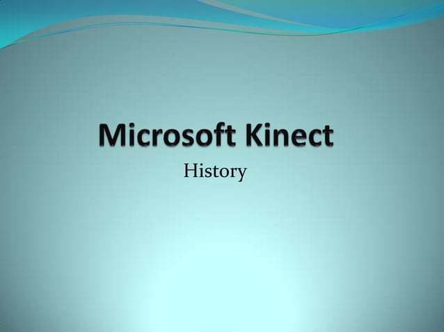 SIT - Microsoft Kinect | PPT