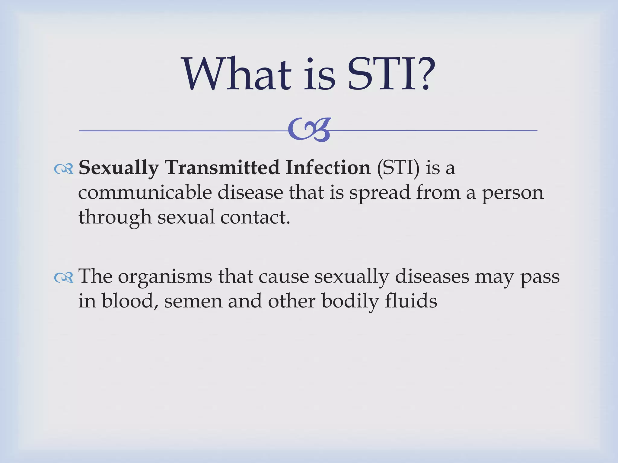 Sexually Transmitted Disease | PPTX