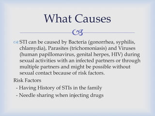 Sexually Transmitted Disease | PPTX