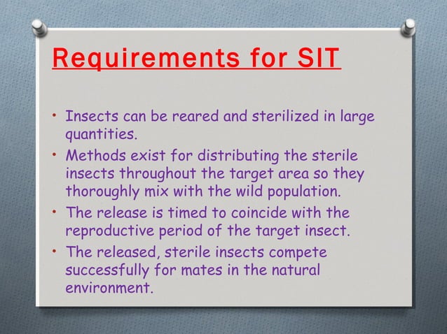Genetic Improvements to the Sterile Insect Technique for Agricultural ...