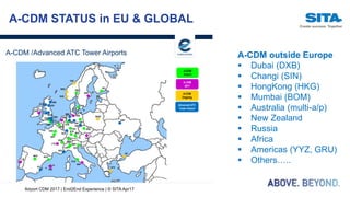 SITA Airport CDM - global end2end experience - Apr2017 | PPTX