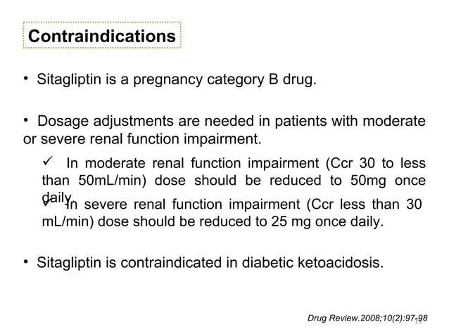 Sitagliptin | PPT