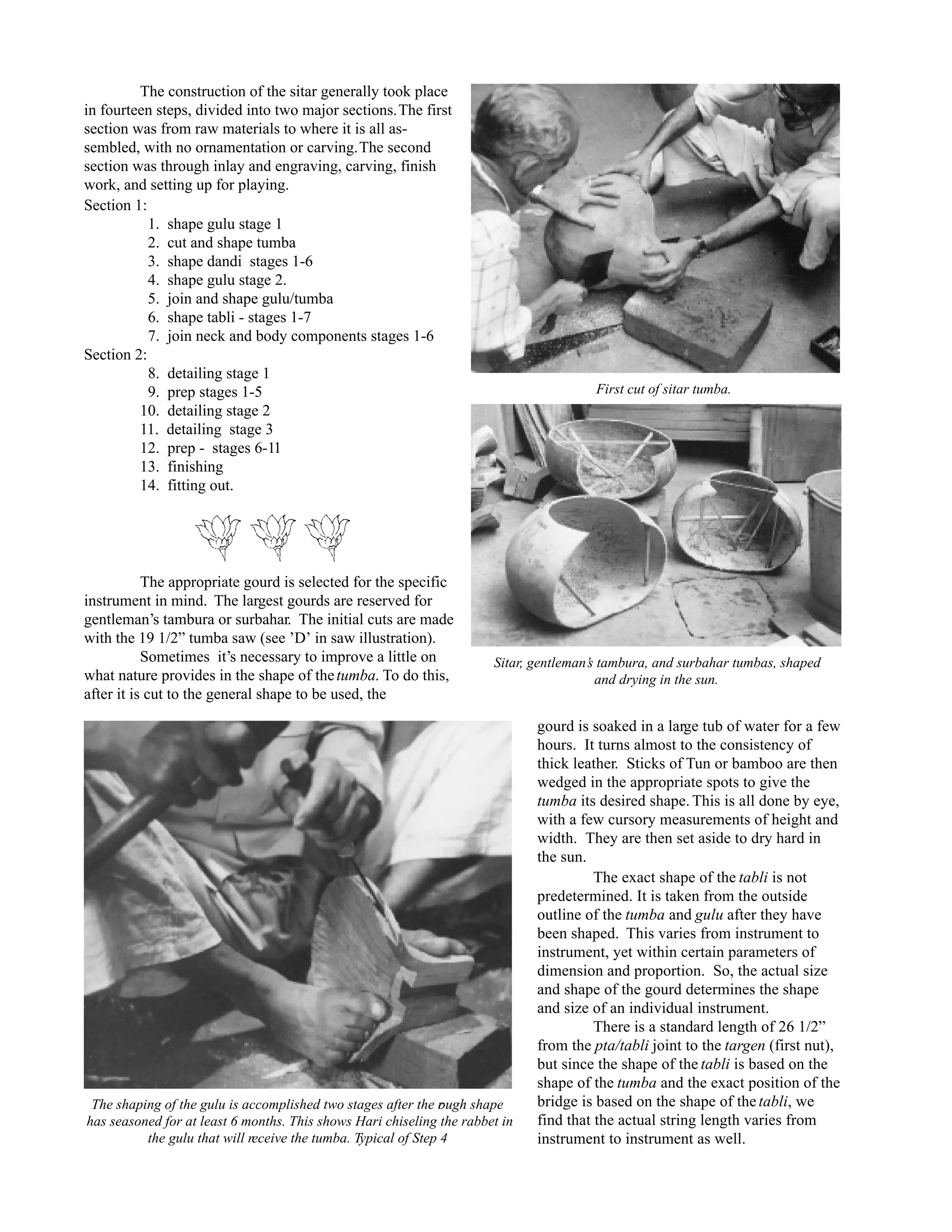 Sitar Making In India | PDF