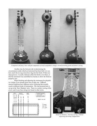 Sitar Making In India | PDF