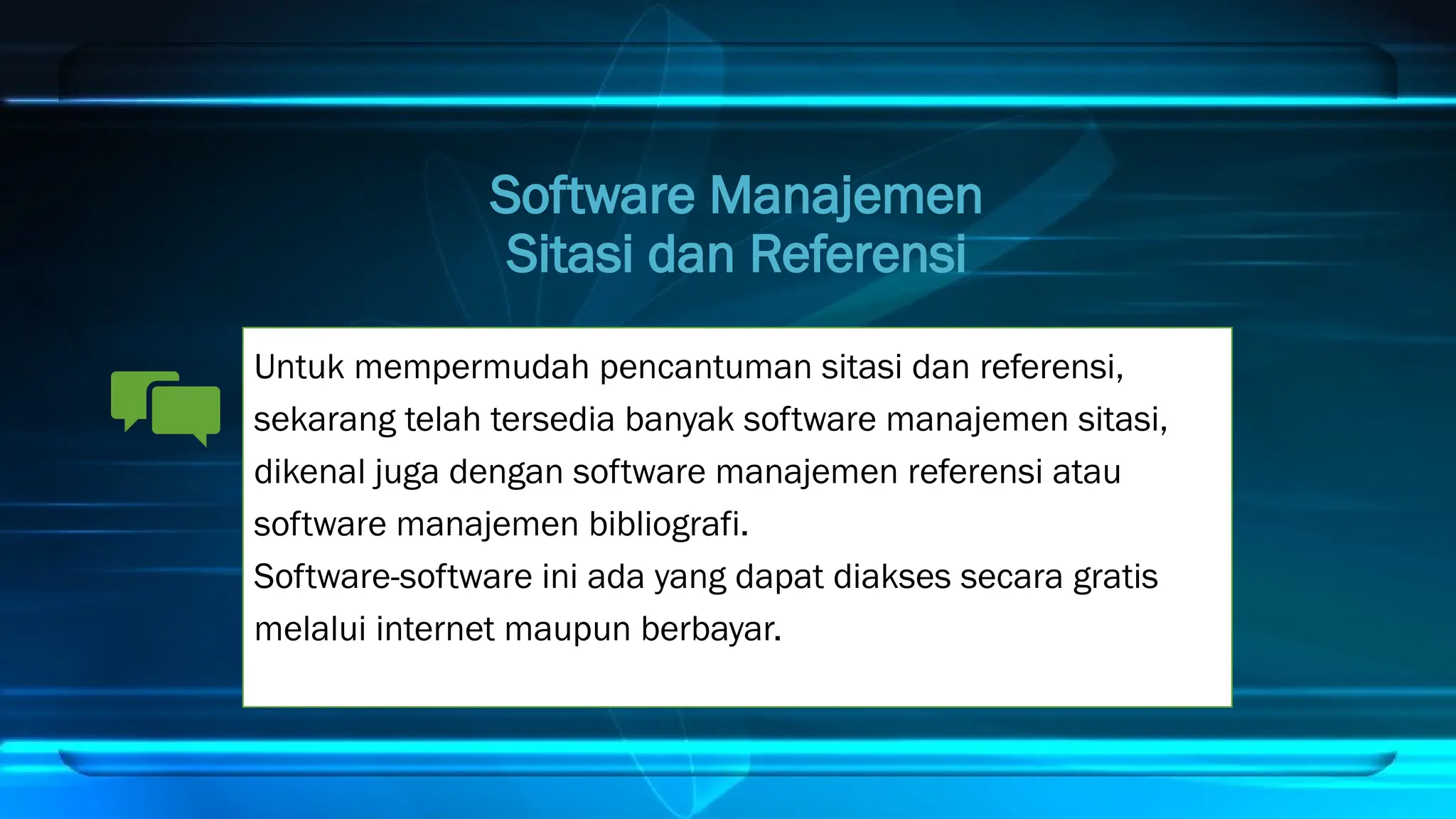 Teknik membuat sitasi yang tepat pada karya tulis ilmiah | PPT
