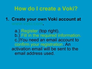 Can you hear me now? Creating Voki and Podcasts for use in the ...