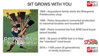 SITBRUSH 110th Anniversary Presentation | PPT
