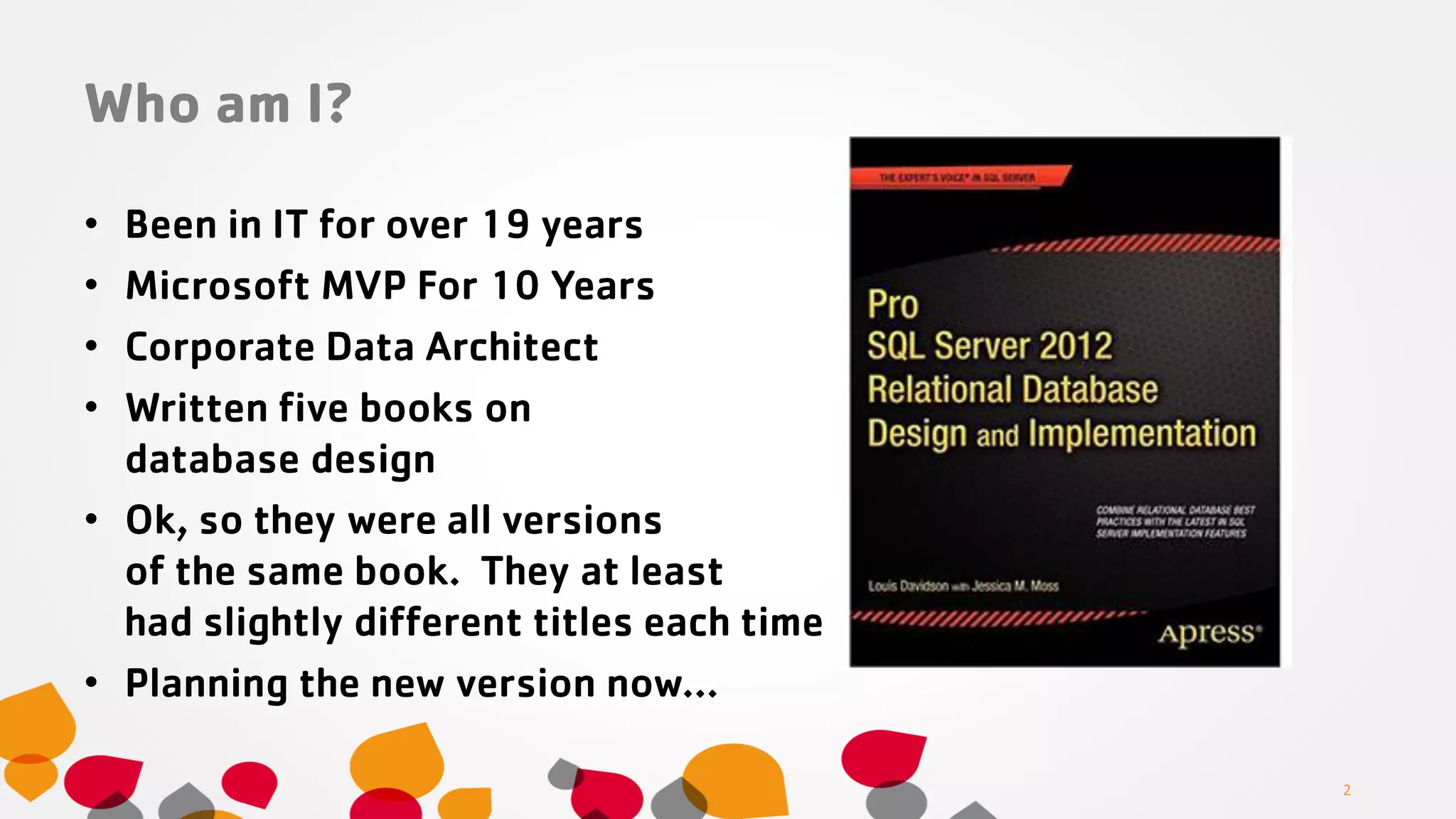 Database Design - Louis Davidson | PPT