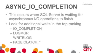 Analyzing SQL Server wait stats, hands-on! | PPT