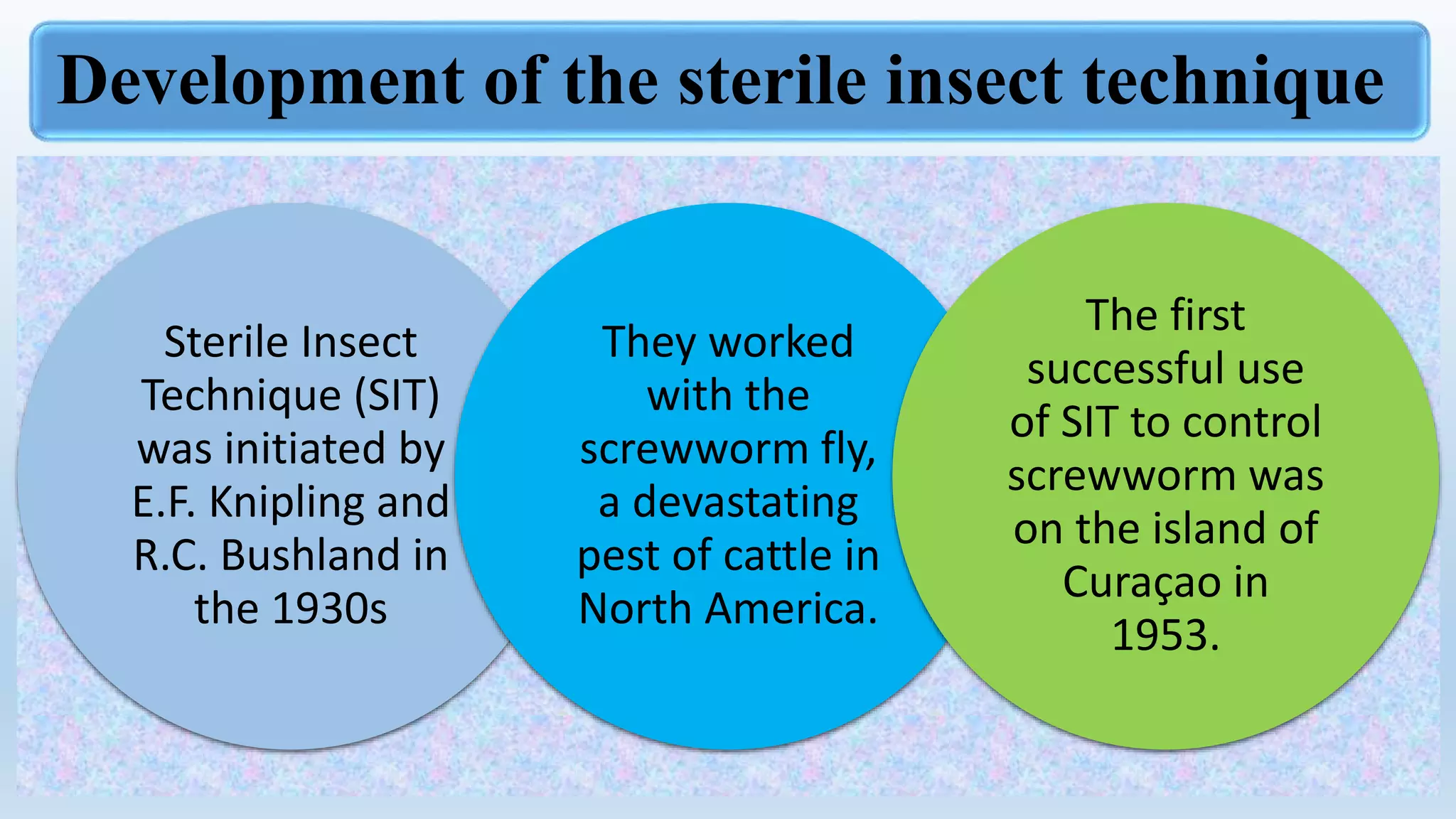 Sterile Insect Technique | PPTX
