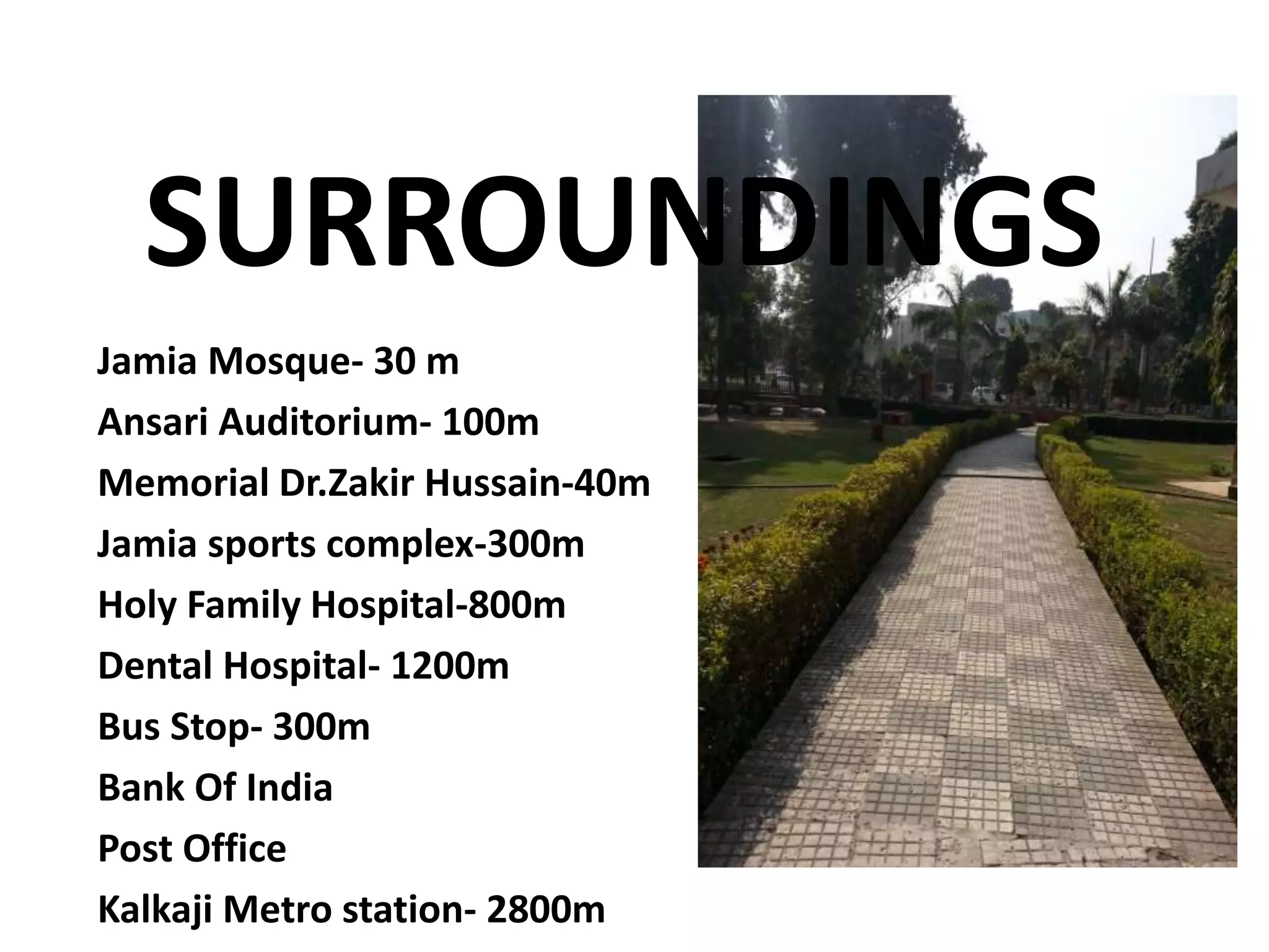 SITE for library, JAMIA MILLIA ISLAMIA | PPTX