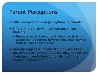 SITE 2014 - Blended Learning From The Perspective of Parents and ...