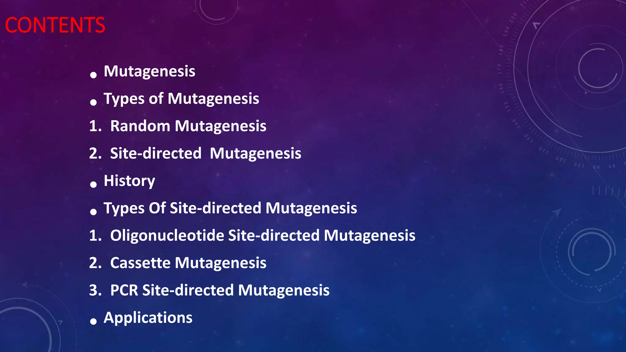 SITE-DIRECTED MUTAGENESIS.pptx