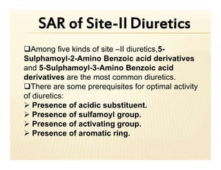 Site ii Diuretics | PPTX