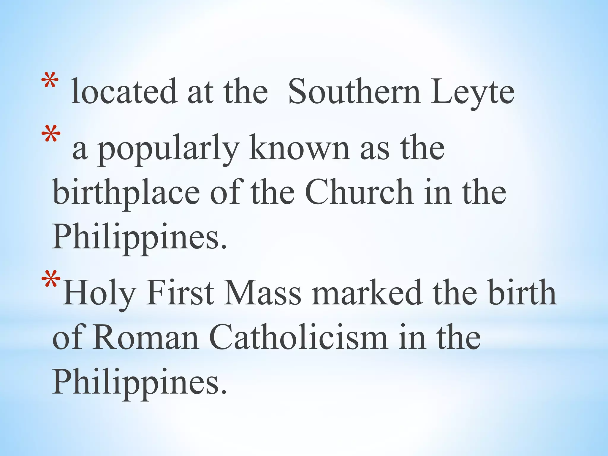Site of-first-mass-in-the-philippines history-1-4 | PPTX