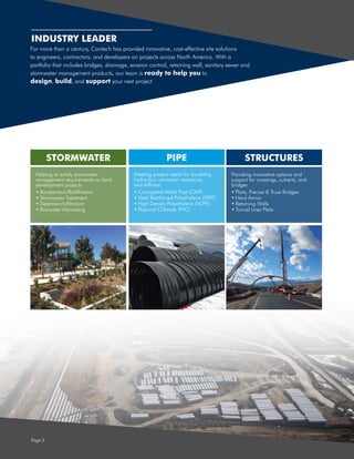 Site Solutions by Contech | PDF