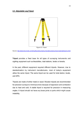 Site Surveying Report - Traversing | DOCX