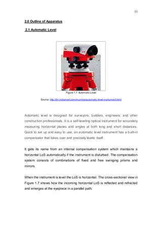Site surveying-report-leveling | DOCX | Physics | Science