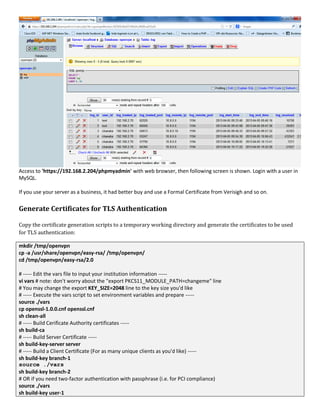 Site to-multi site open vpn solution with mysql db | PDF