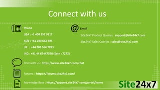 [Old] Site24x7 Real Browser Monitoring | PPT