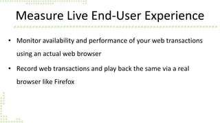 [Old] Site24x7 Real Browser Monitoring | PPT