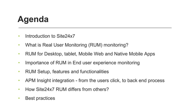 Real User Monitoring (RUM) | PPT
