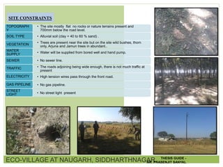 eco village at Naugarh | PPT