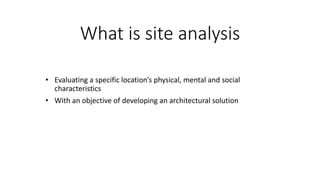 SITE ANALYSIS.pptx