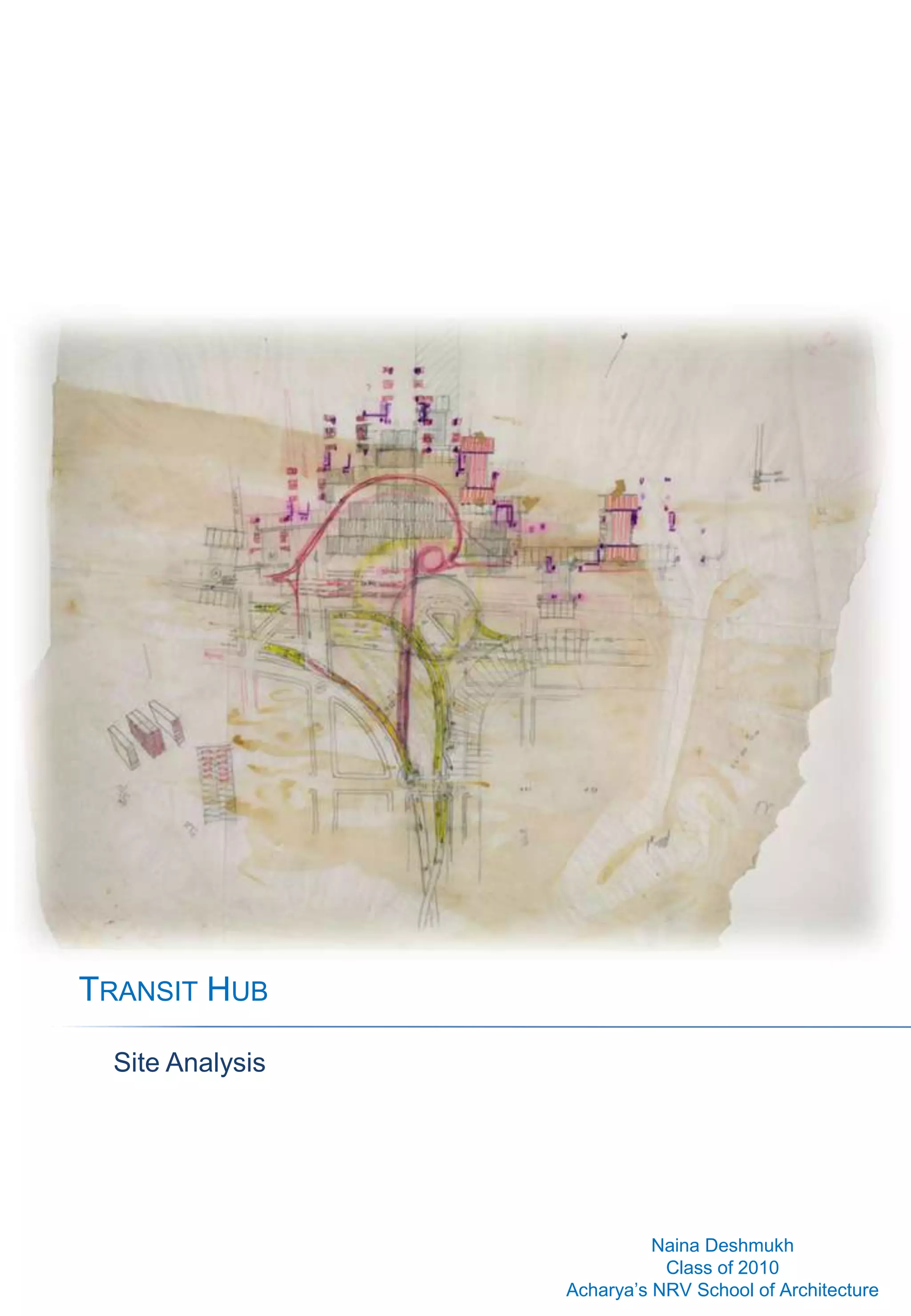 Site analysis - Transit hub | PPSX
