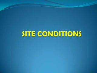 Site analysis | PPTX